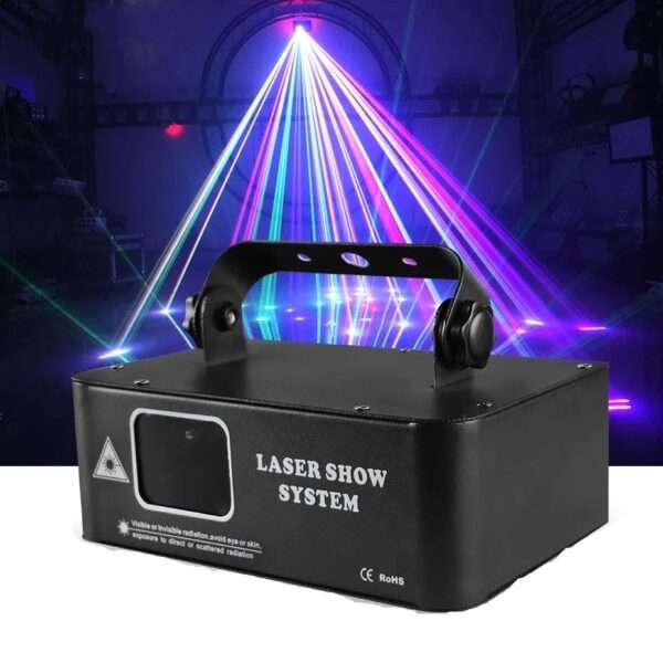 Laser Beam Dj Disco 500mw Rgb Light DJ lights Effect Laser DMX – Sonics.lk