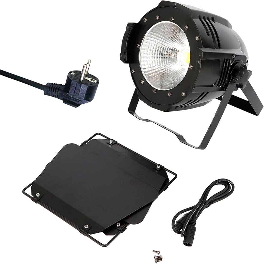 COB LED Stage Lighting 200 W, DMX Warm White, Cool White 2 in 1 Theatre ...